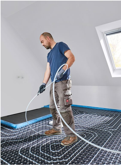 Система за подово отопление при реновации Minitec | Otoplenie.eu