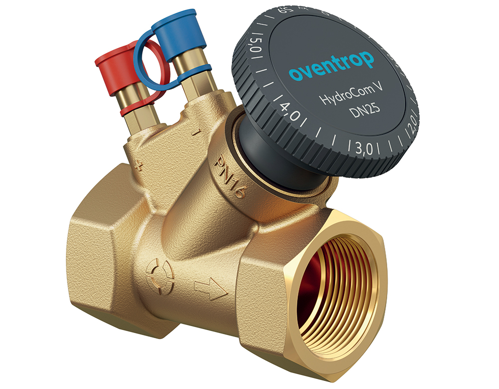 Новите щранг вентили HydroCom от Овентроп – Otoplenie.eu